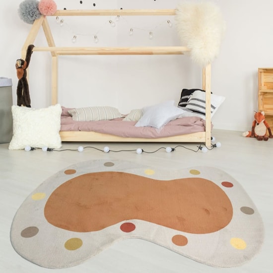 Tapete Quarto Infantil Orgânico Alegria Sim Salabim - Moriah Tapetes