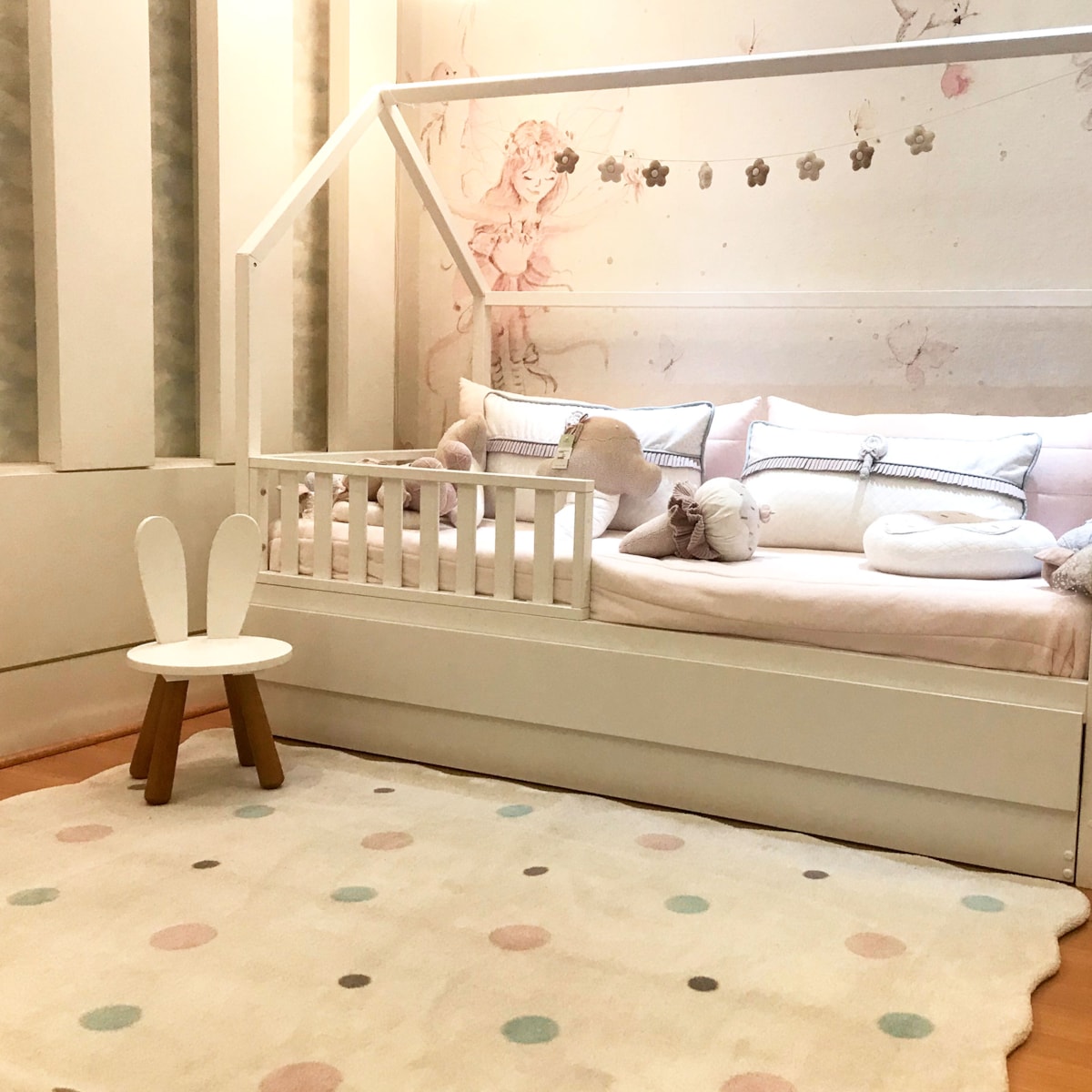 Tapete Quarto Infantil Ripply Retangular | Moriah Tapetes