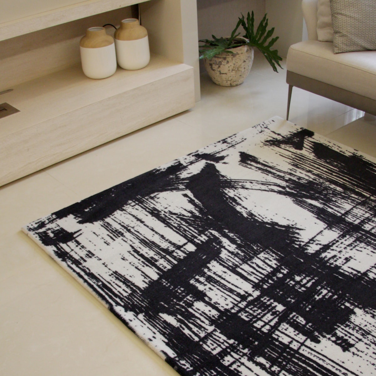 Tapete Sala Abstrato Mag - Retangular | Moriah Tapetes